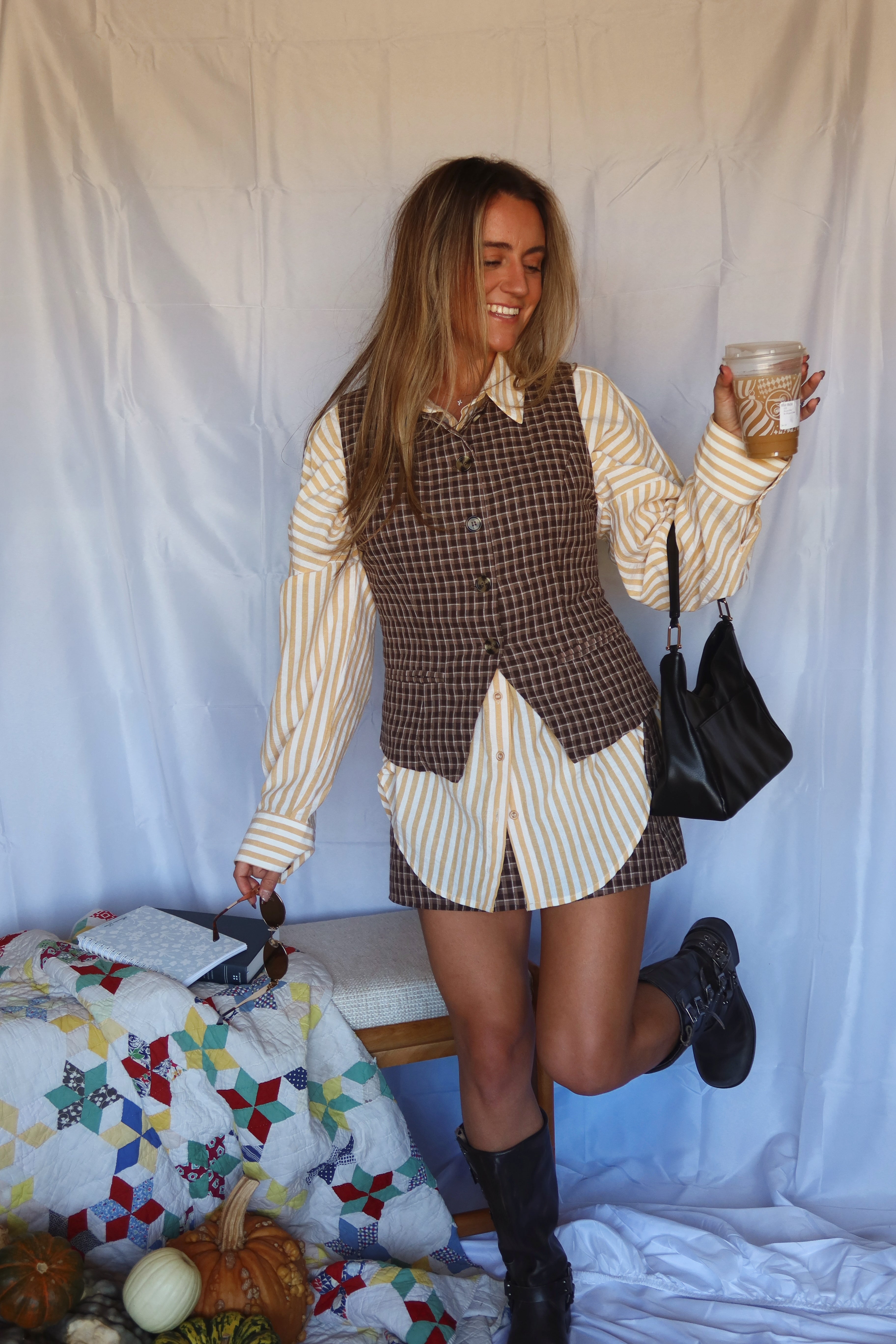 Minnie Plaid Set – House of Saint